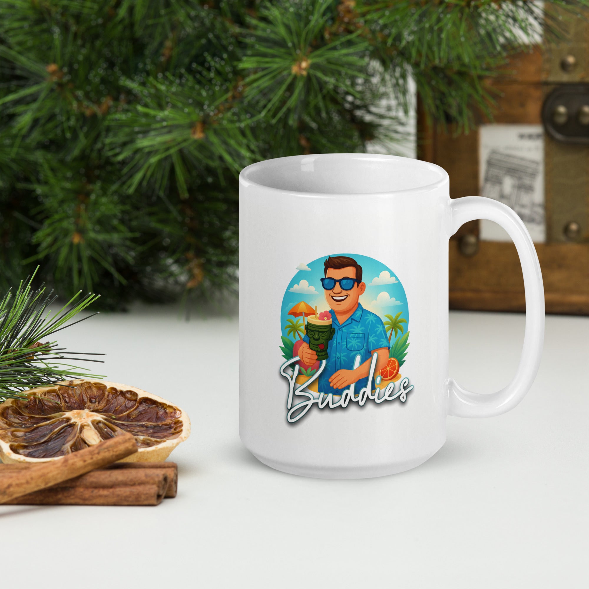 Buddies Cocktail Hour Mug - Andrew & Laura Edition – The Knightstrider